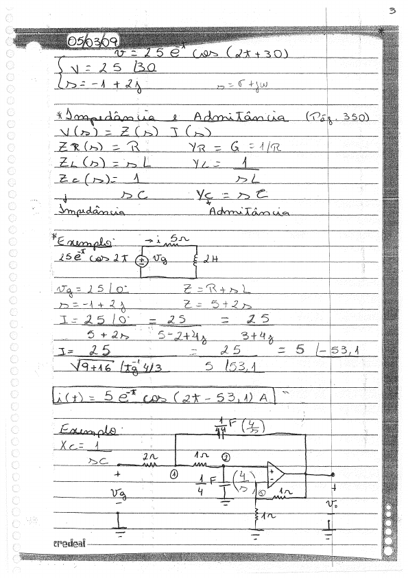 Caderno de Circuitos Elétricos 2 com Exercícios Resolvidos Jhonson ... Caderno de Circuitos Elétricos 2 com Exercícios Resolvidos Jhonson ...
