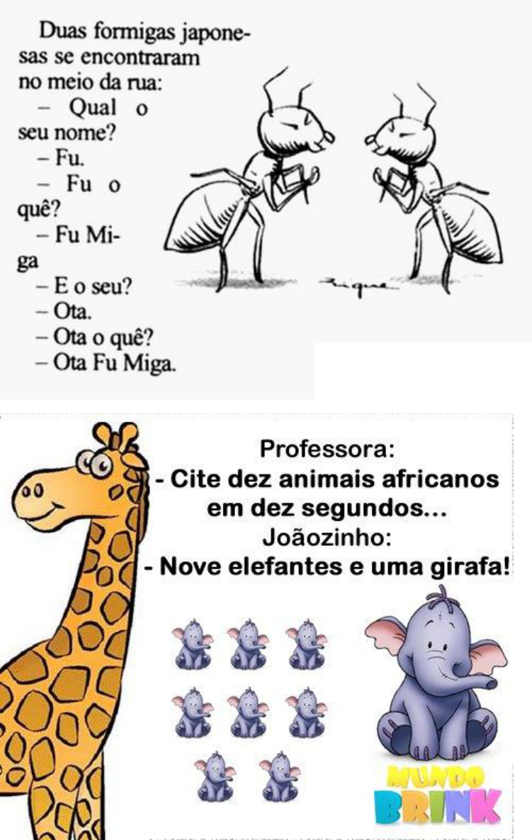 Piadas Engracadas De Animais Para Criancas Animais Debochados