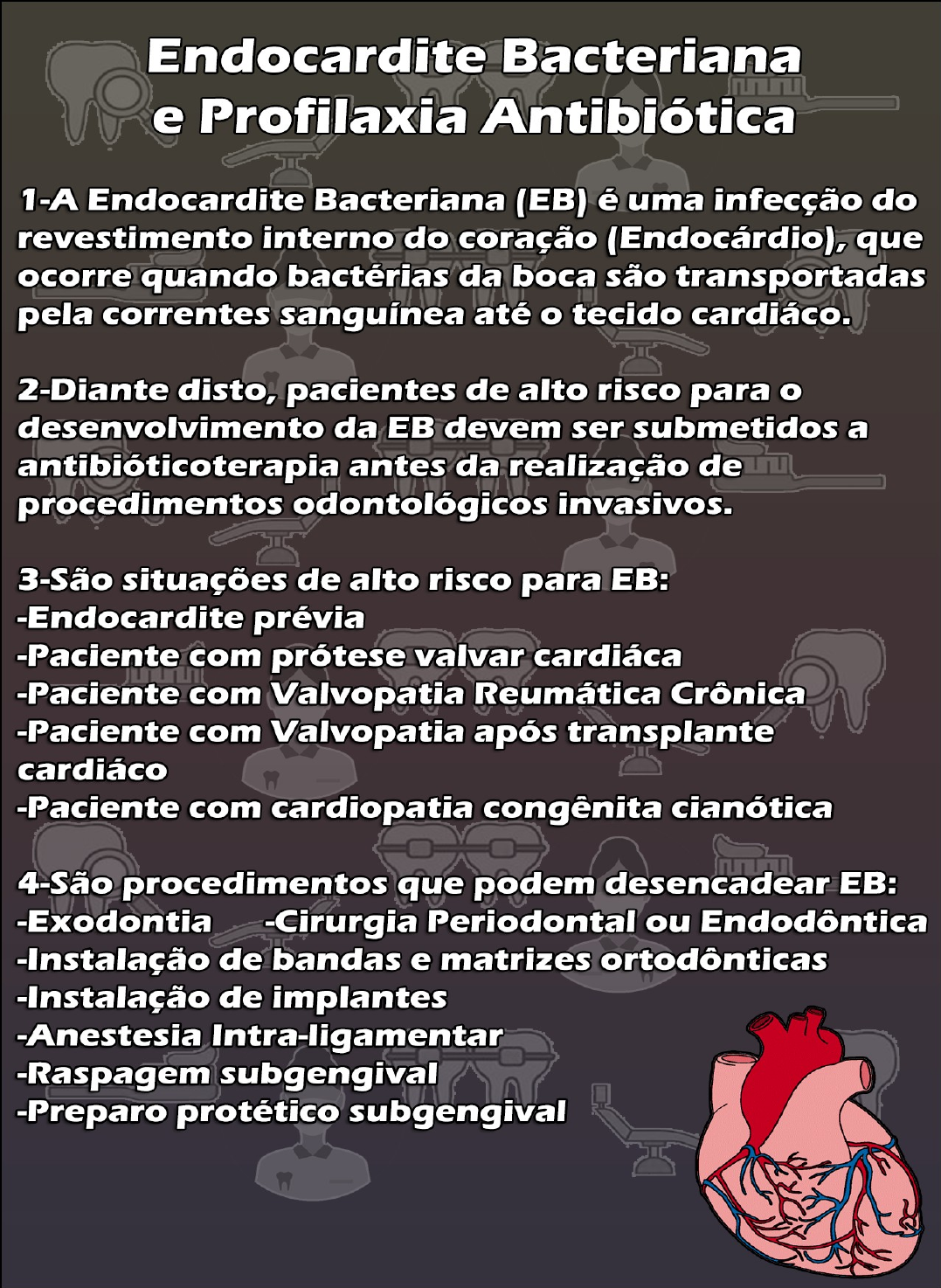 Endocardite Bacteriana - Procedimentos Odontológicos e Profilaxia ...