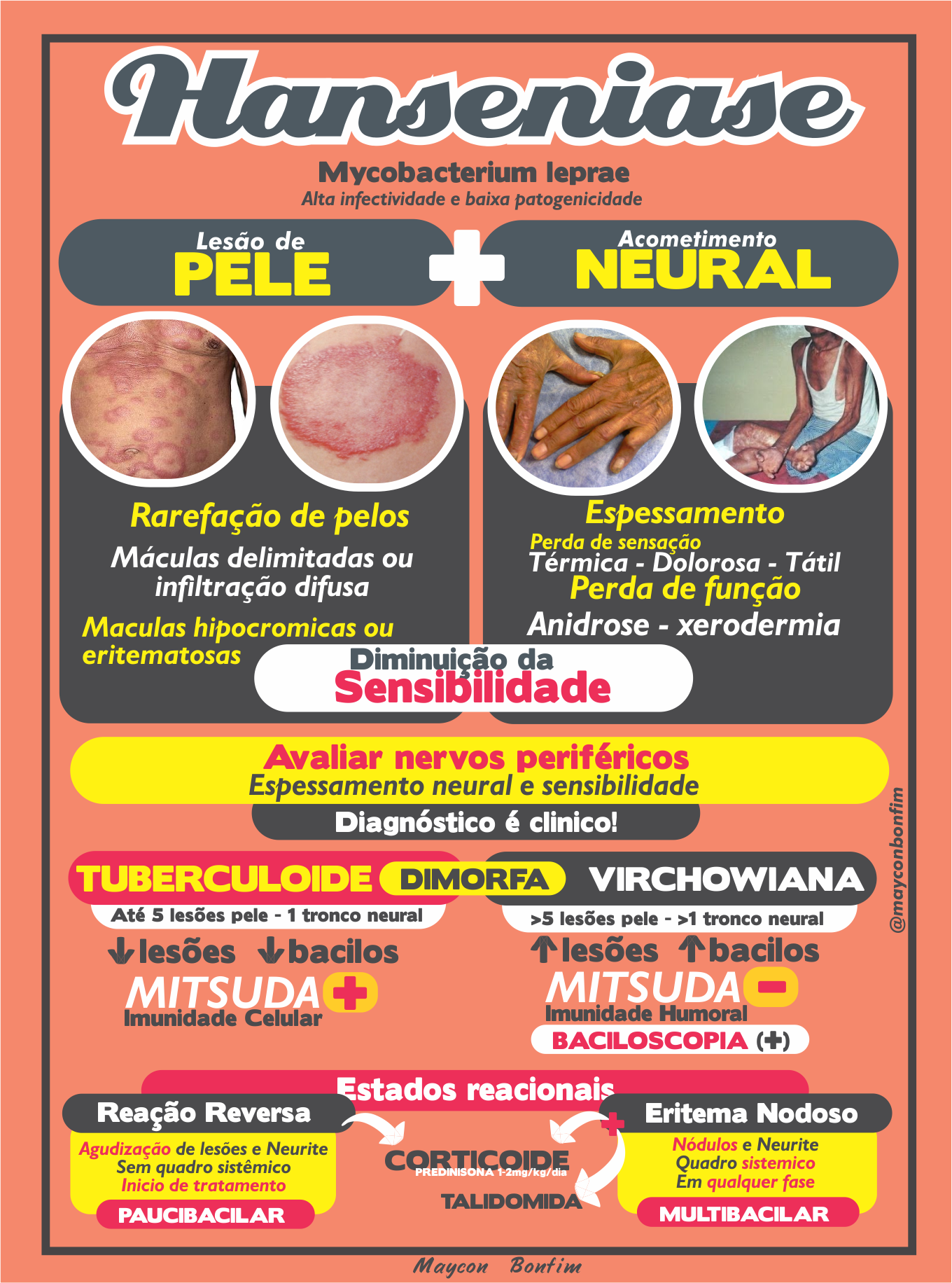 131 - HANSENIASE - Clínica Médica I