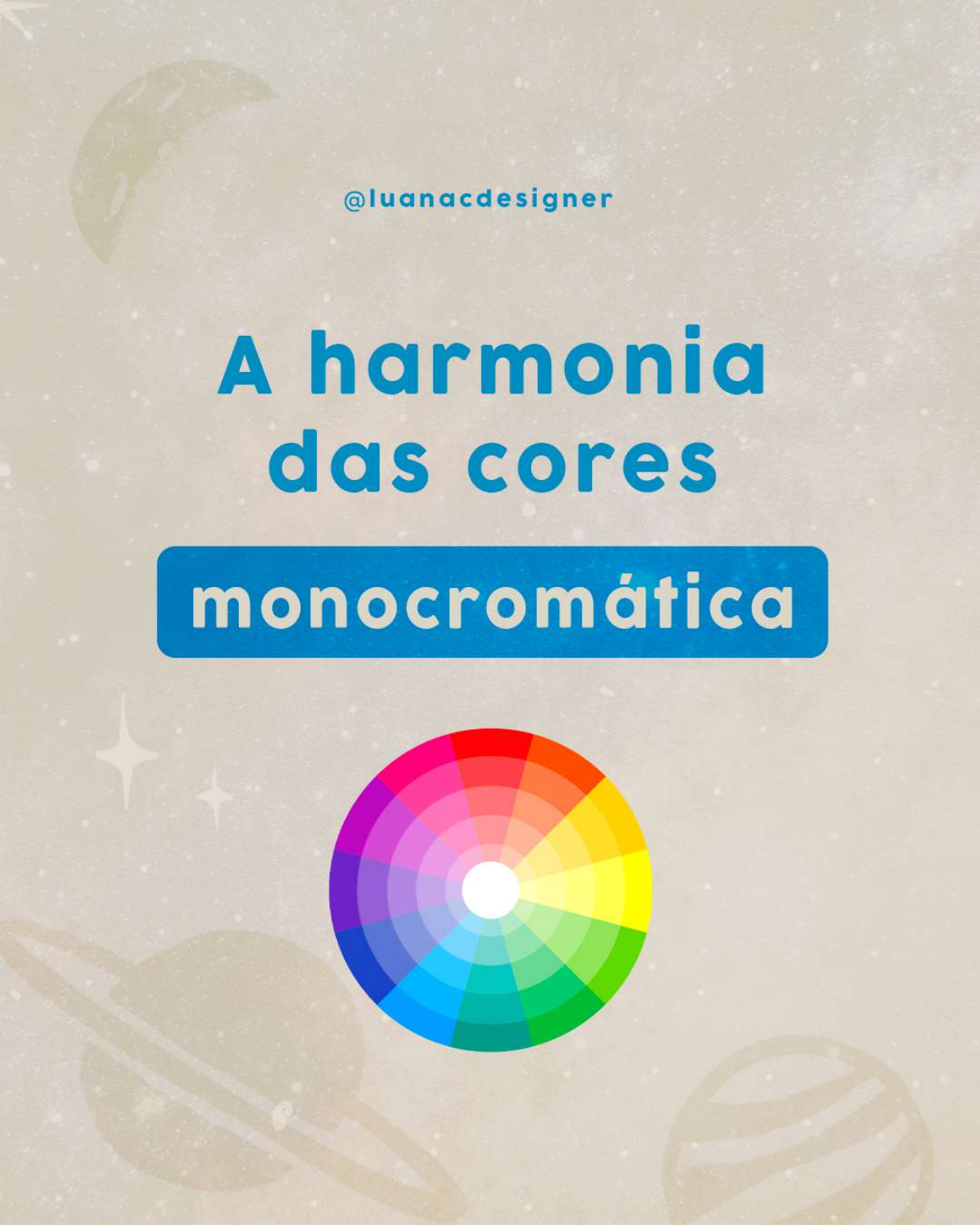 teoria das cores - monocromática - Cores