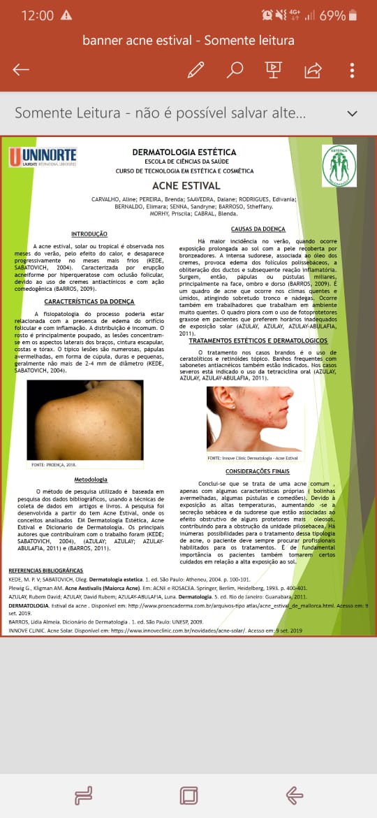 acne estival - Estética Facial