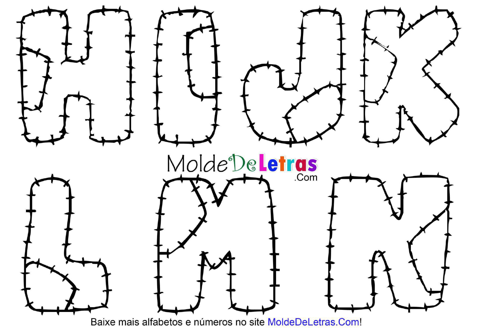 molde-de-letras-patchwork-letter-grande - Pedagogia