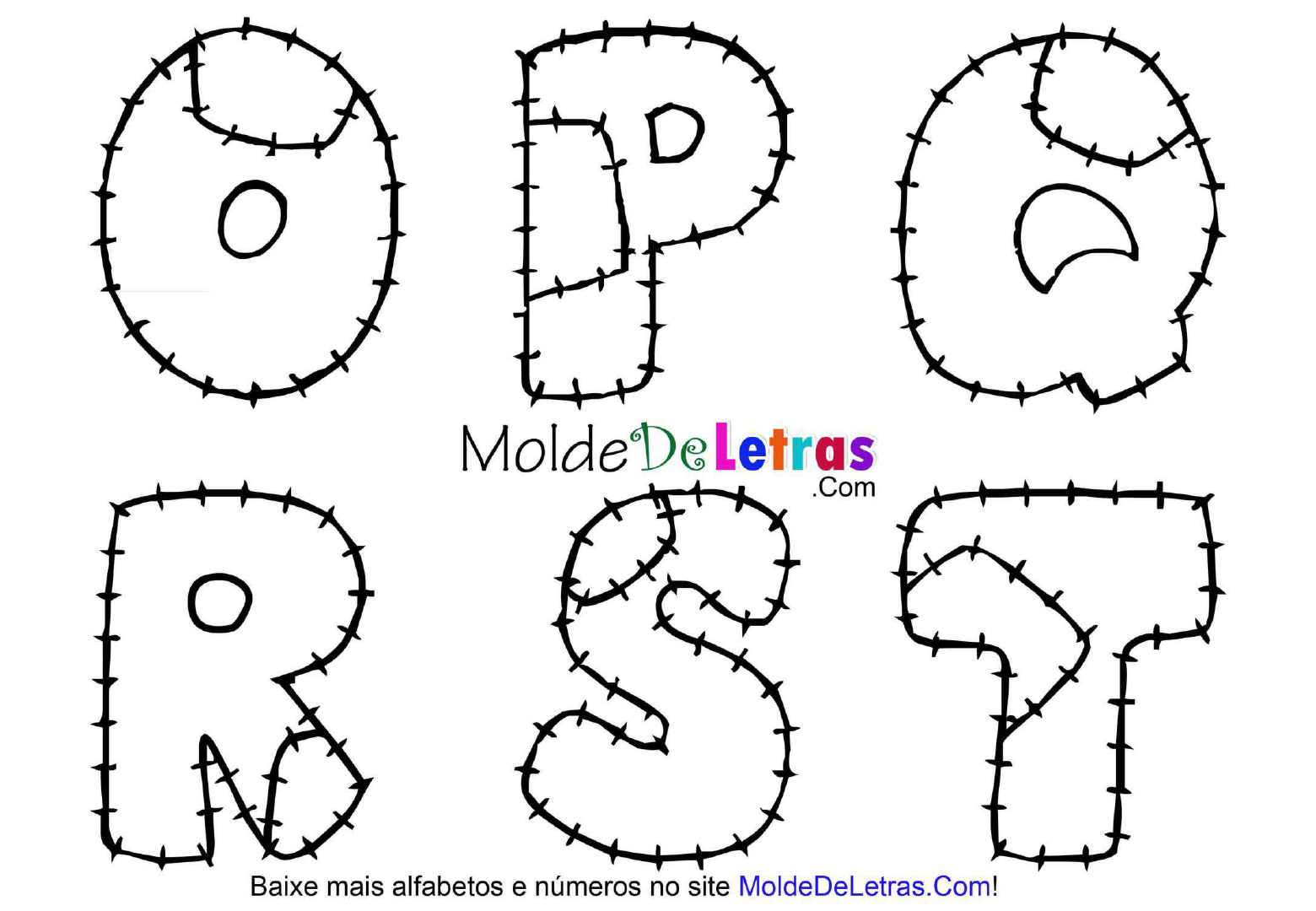 molde-de-letras-patchwork-letter-grande - Pedagogia