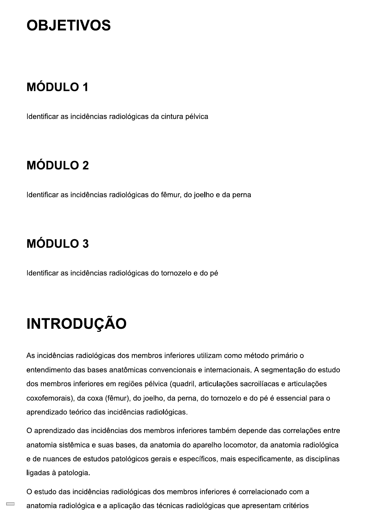 Radiologia Convencional Aula 2 - Elementos da Radiologia Convencional