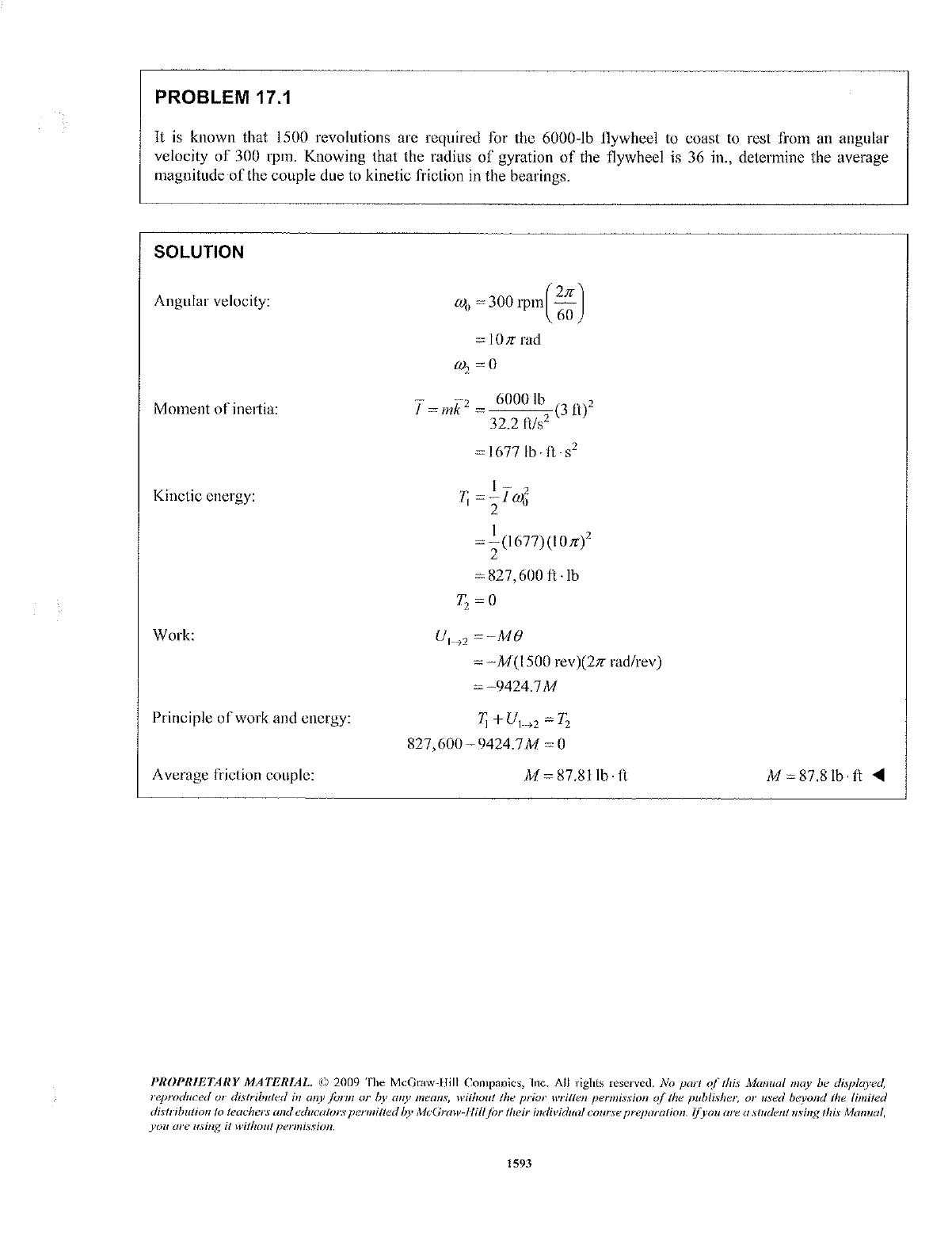 beer dinamica 9e manual de soluciones c17 - Mecânica Geral