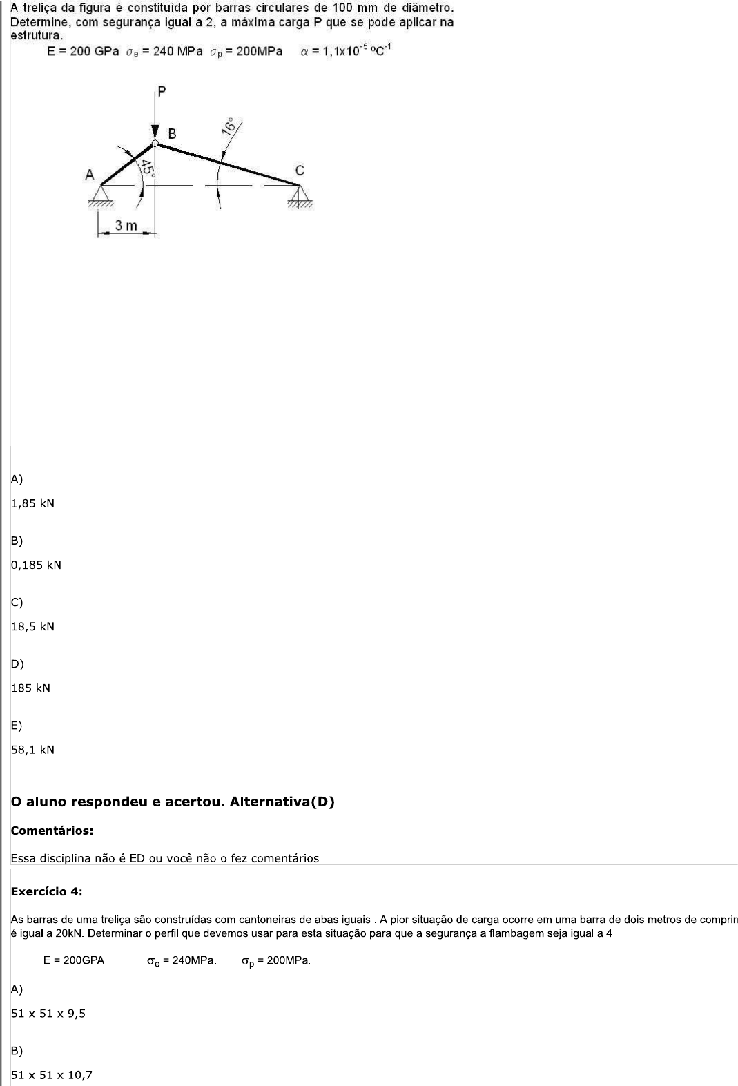 ED UNIP - TEORIA DAS ESTRUTURAS MECÂNICAS 28C3 - CONTEÚDO 6 MÓDULO 4 ...