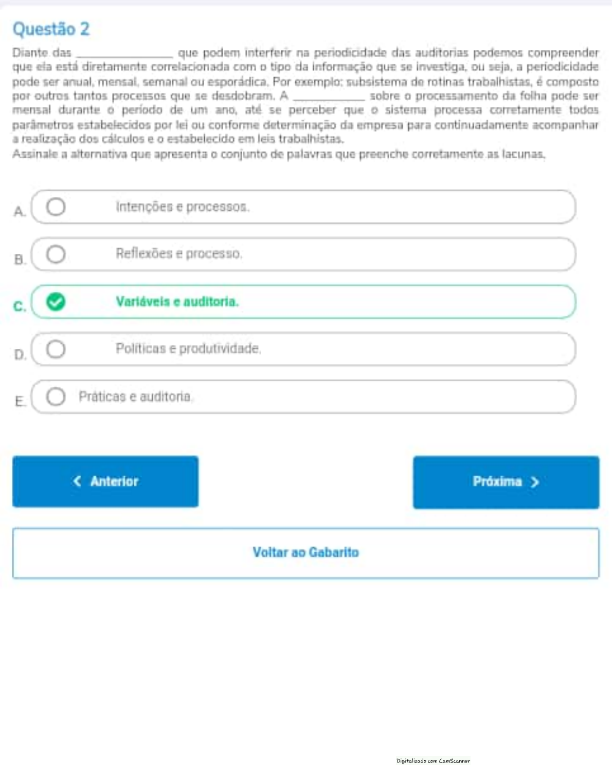 Prova Digital Auditoria e Consultoria em RH - Auditoria e Consultoria em Recursos Humanos