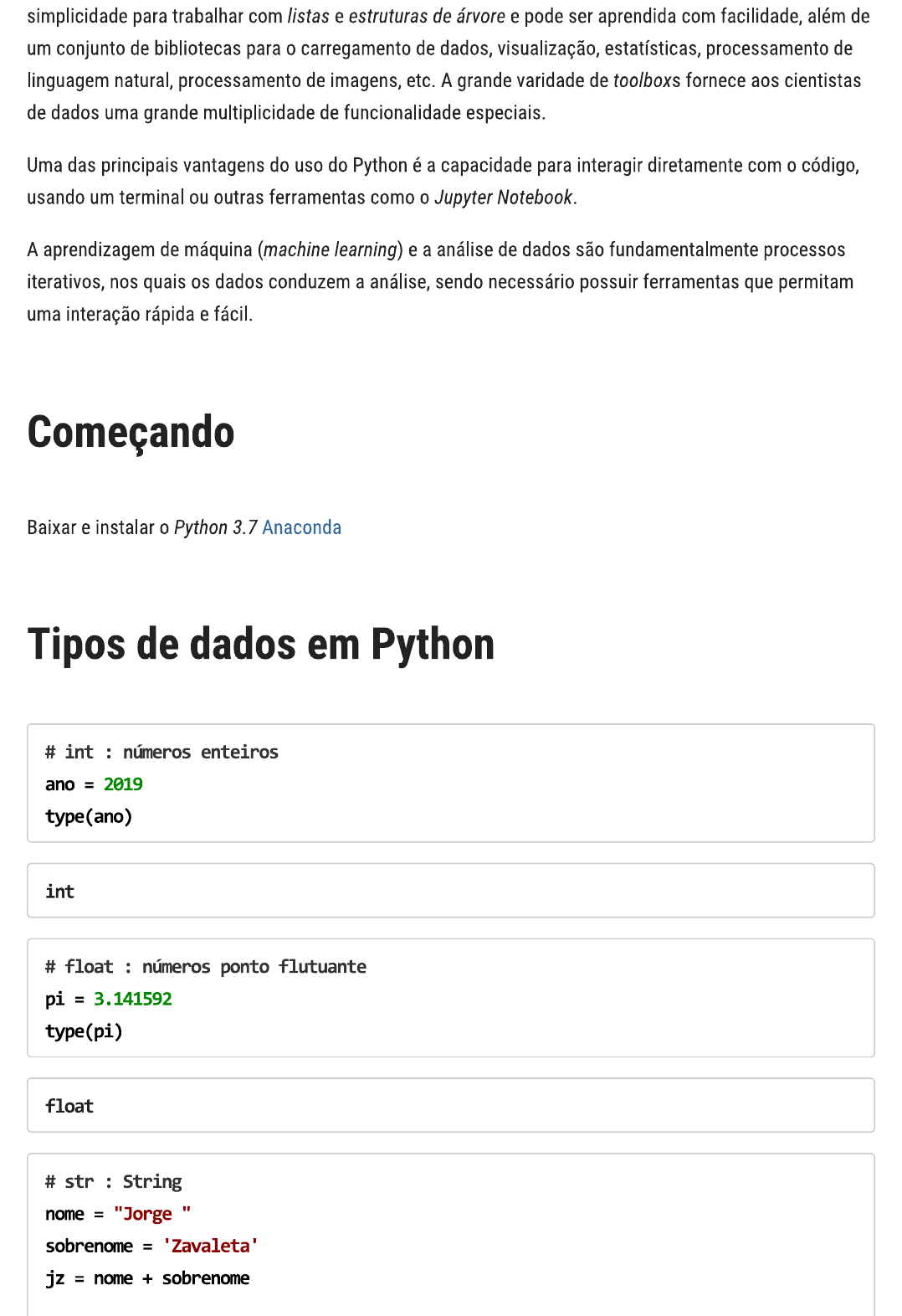 Introdução Ao Python Programação Python 