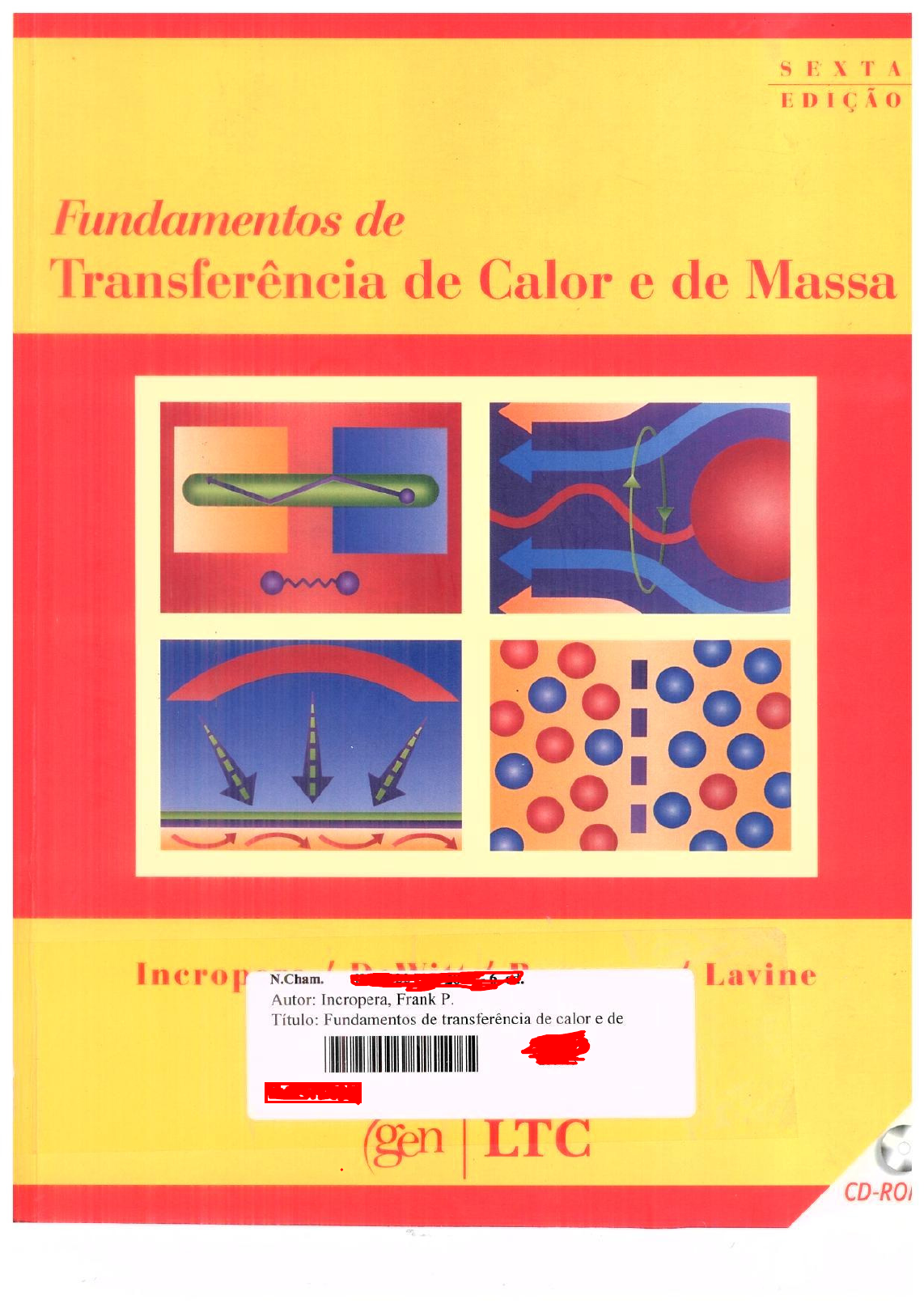 [LIVRO]FUNDAMENTOS DE TRANSFERENCIA DE CALOR E DE MASSA-INCROPERA - Química