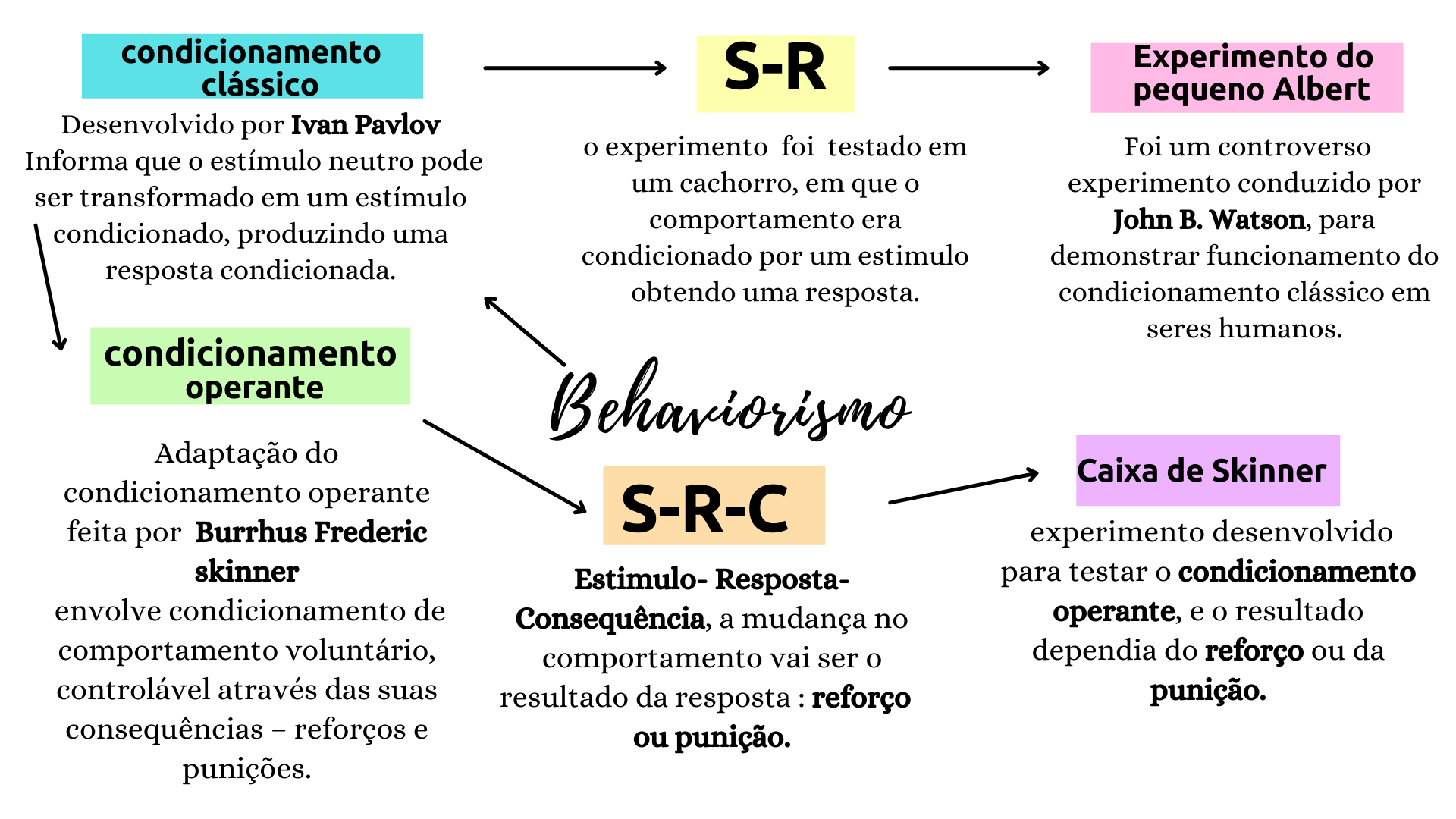 Behaviorismo condicionamento clássico e condicionamento operante ...