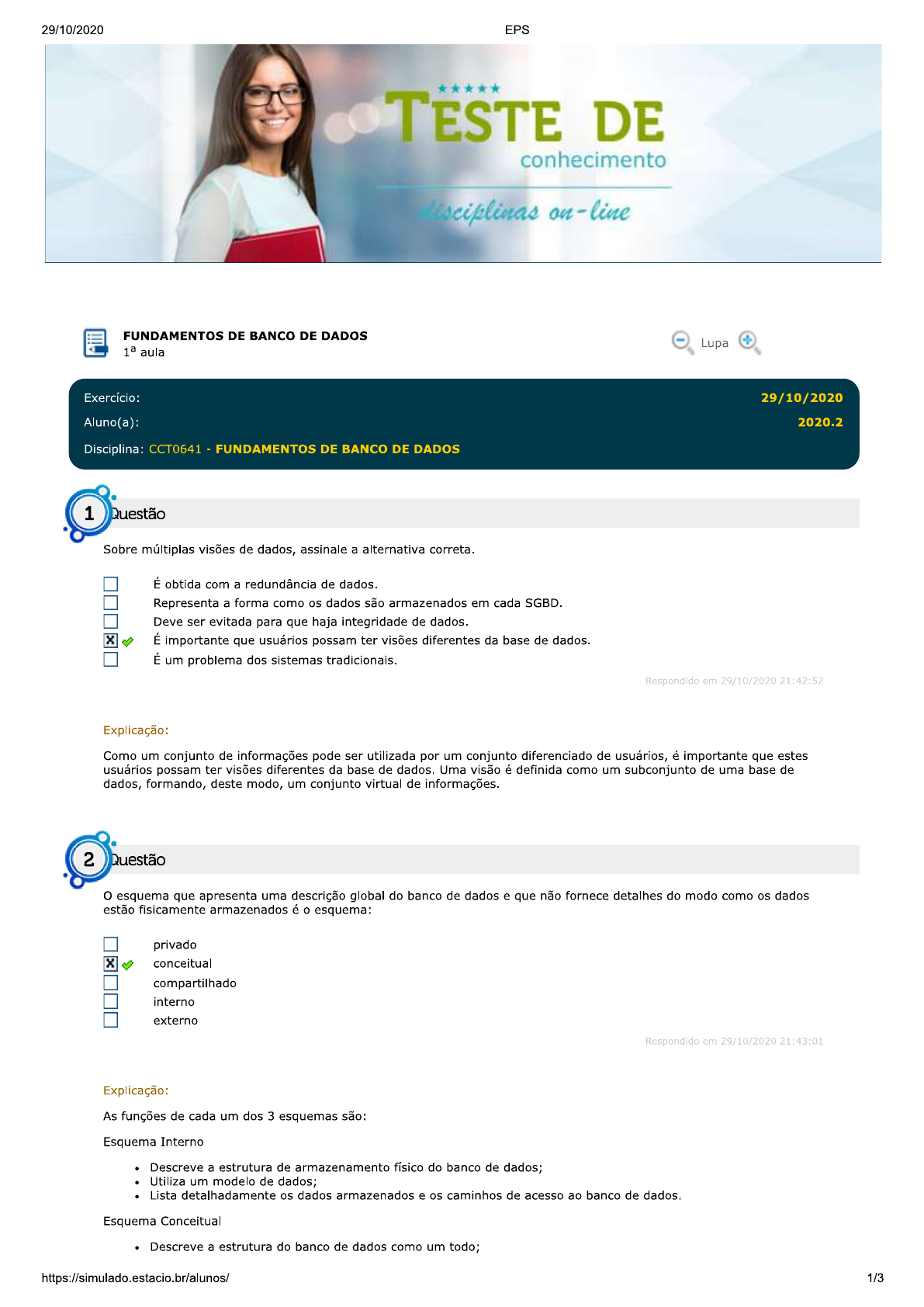 ATIVIDADE 03 - Fundamentos de Bancos de Dados