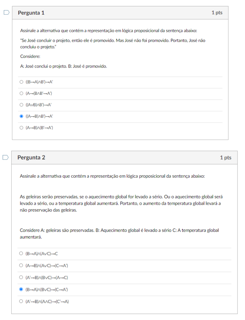 Atividade Semana 3 - Fundamentos de Matemática para Computação