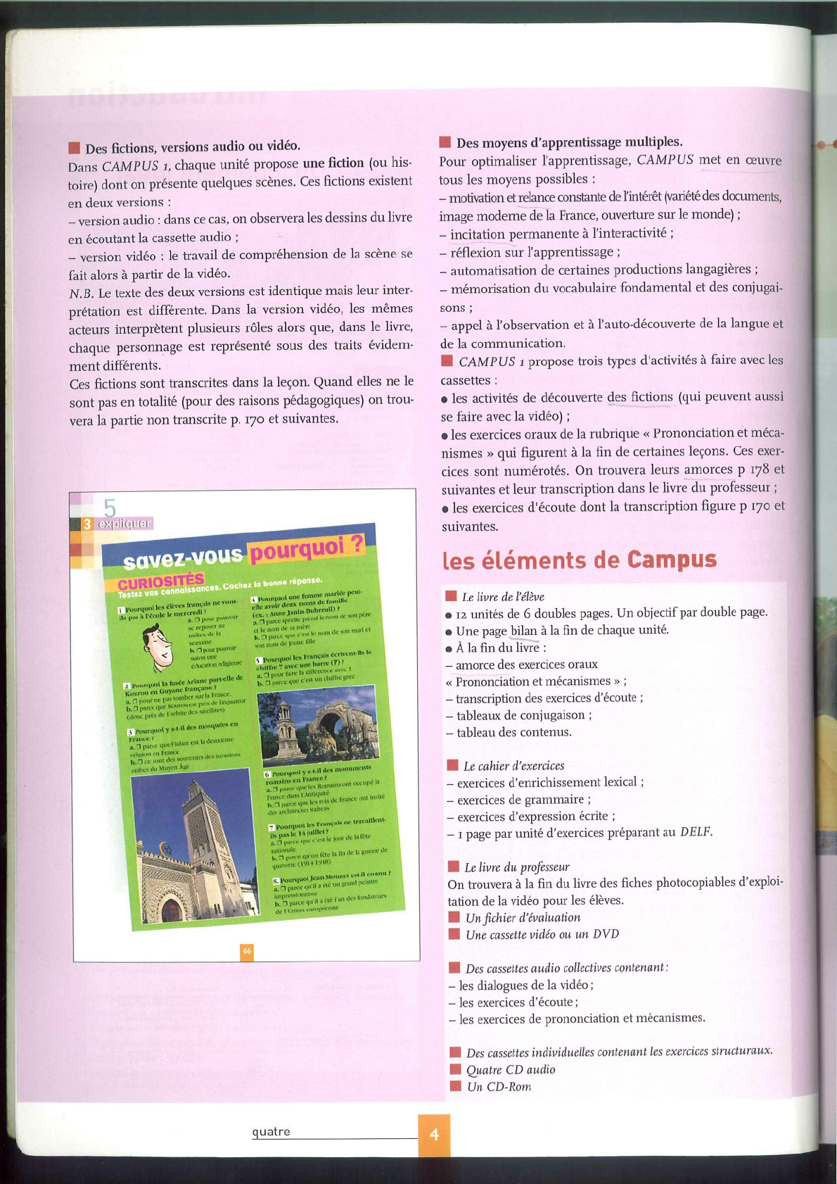 Campus-1-Methode-de-Francais-Reduzido - Francês I