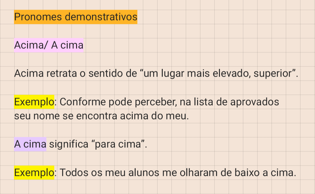 Exemplos De Pronomes Demonstrativos Fábio Emerenciano | Professor De