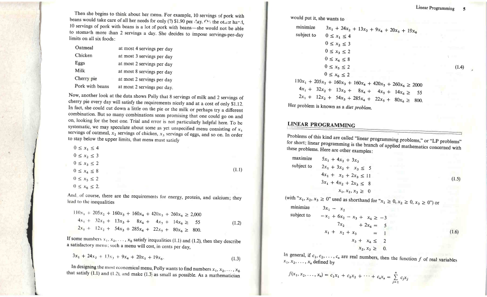 Chvatal V Linear programming - Programação Linear