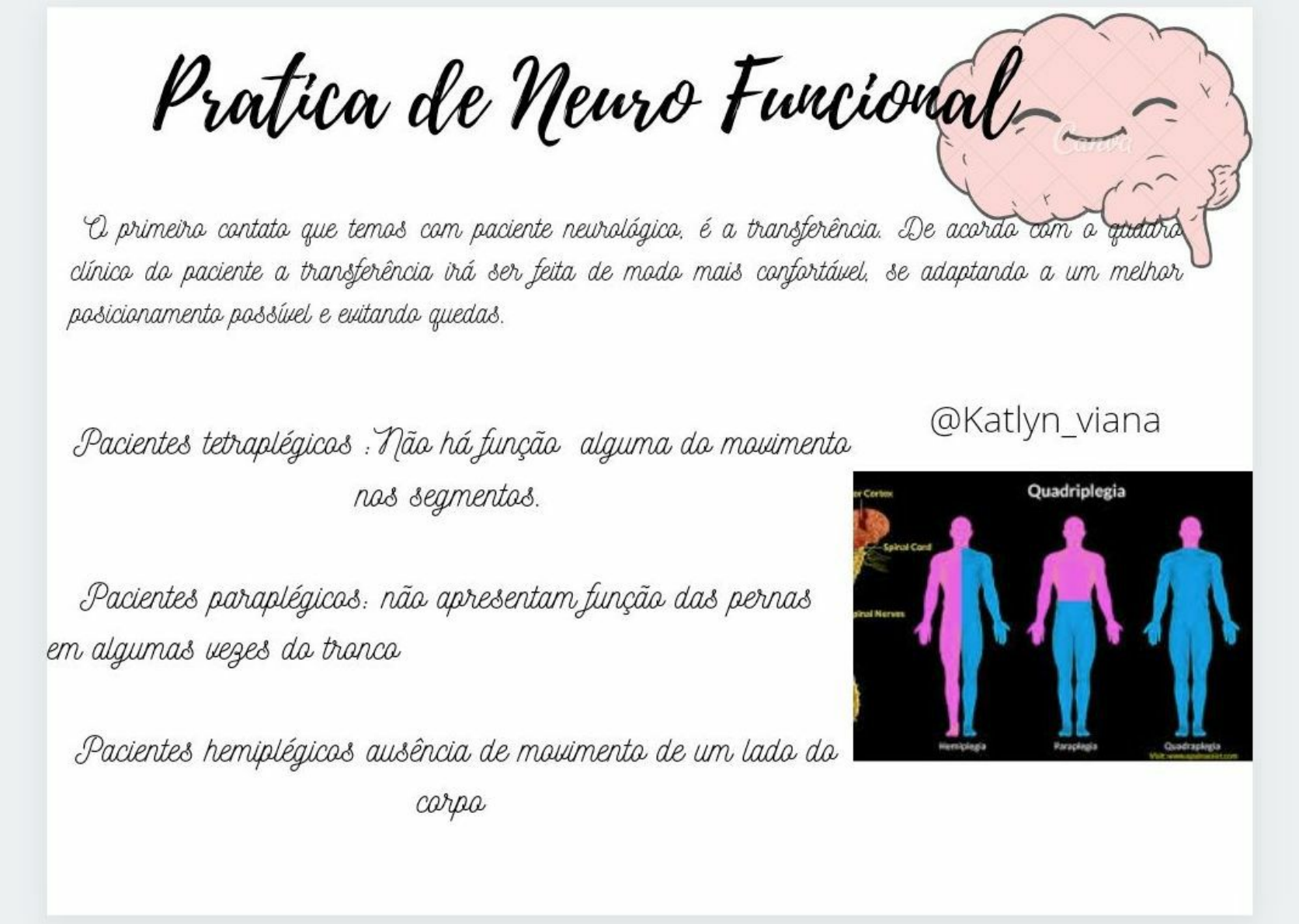 Resumo transferência de pacientes neurológicos - Fisioterapia ...