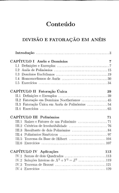 Elementos de Álgebra Arnaldo Garcia & Yves Lequain - Teoria dos Grupos