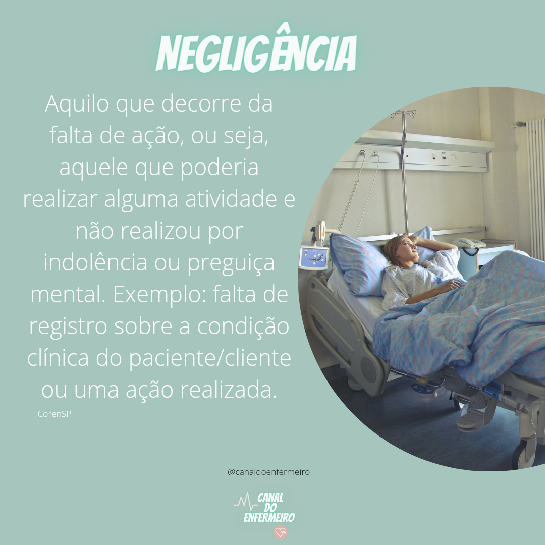 Negligência - Enfermagem Clínica