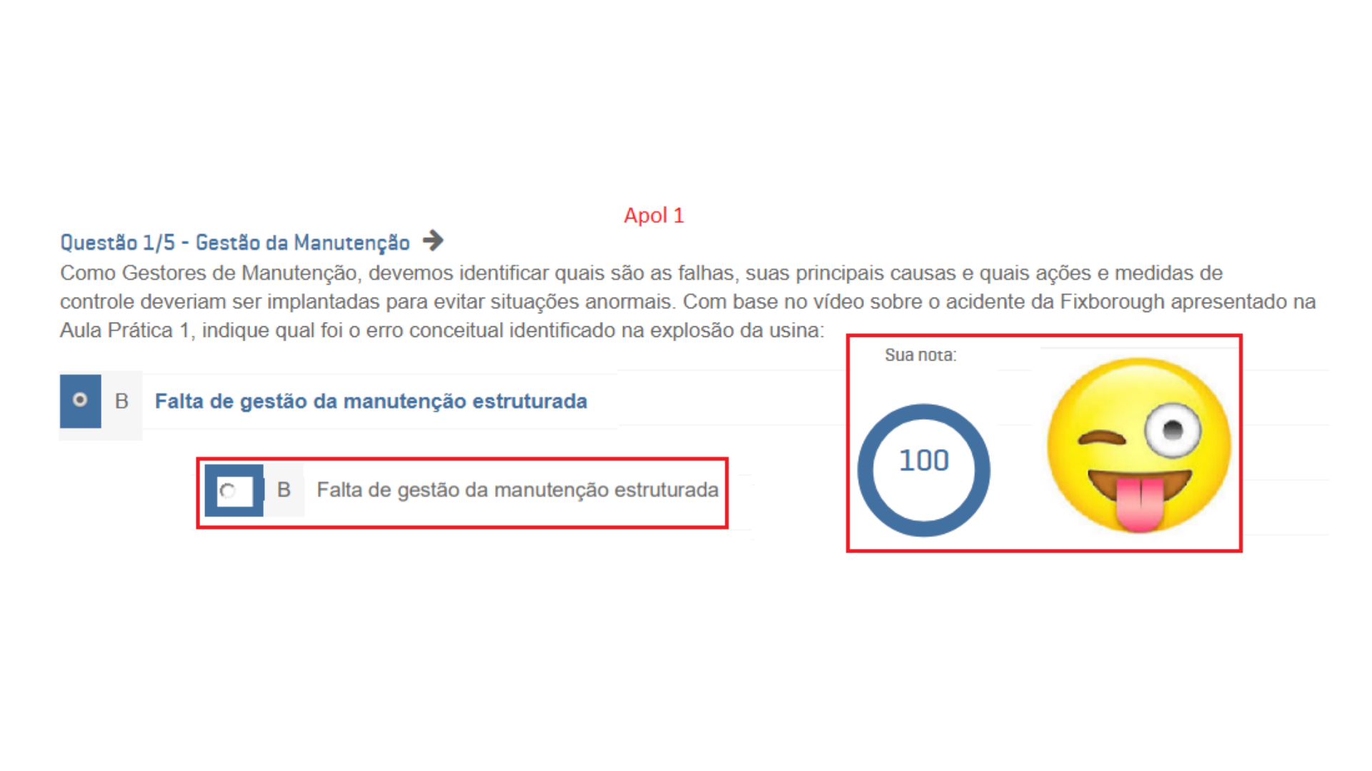 TODAS PROVAS GESTAO DA MANUTENÇÃO 2019 100% - Gestão da Manutenção TODAS PROVAS GESTAO DA MANUTENÇÃO 2019 100% - Gestão da Manutenção