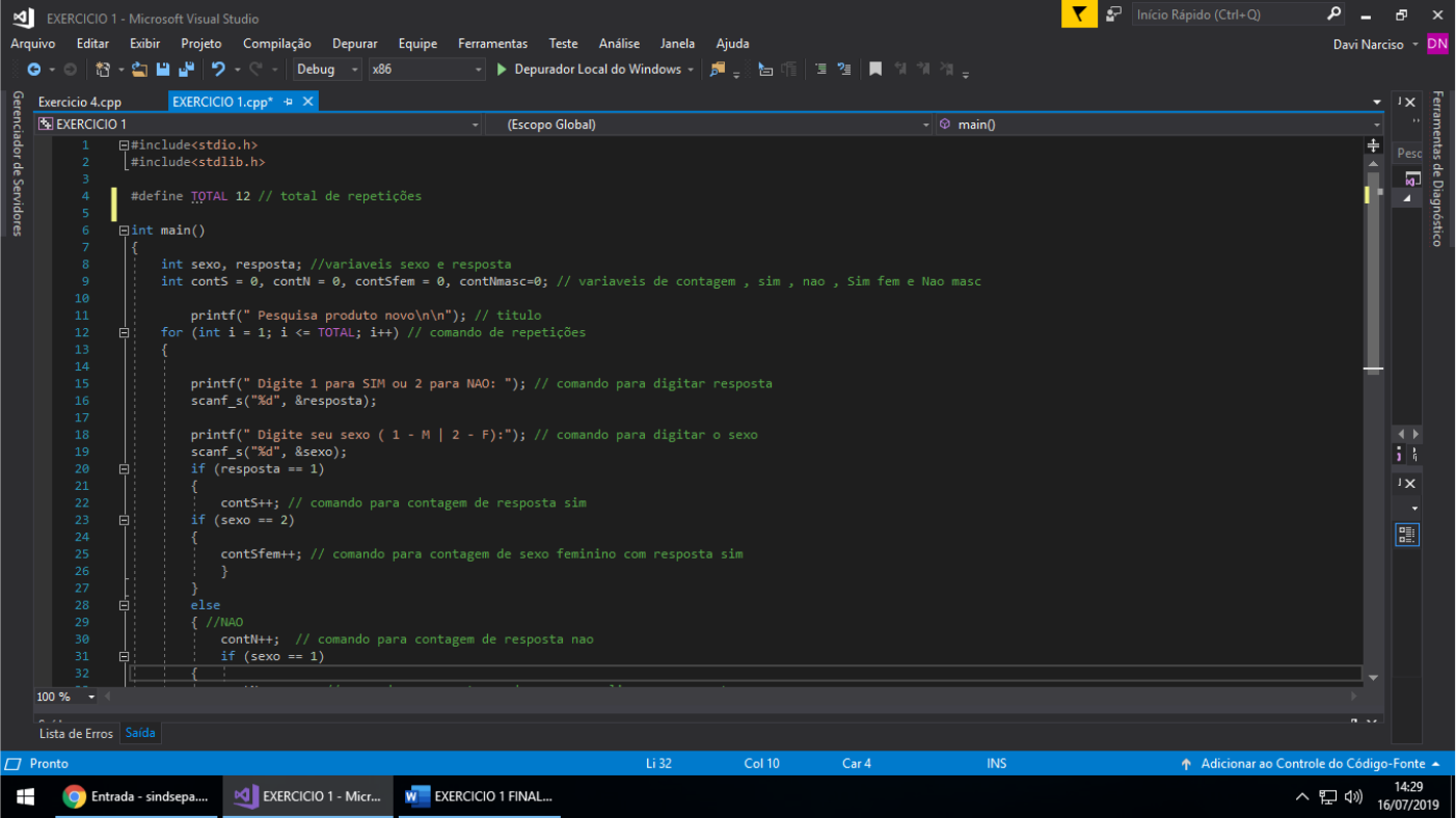 EXERCICIO 1 FINALIZADO - Engenharia
