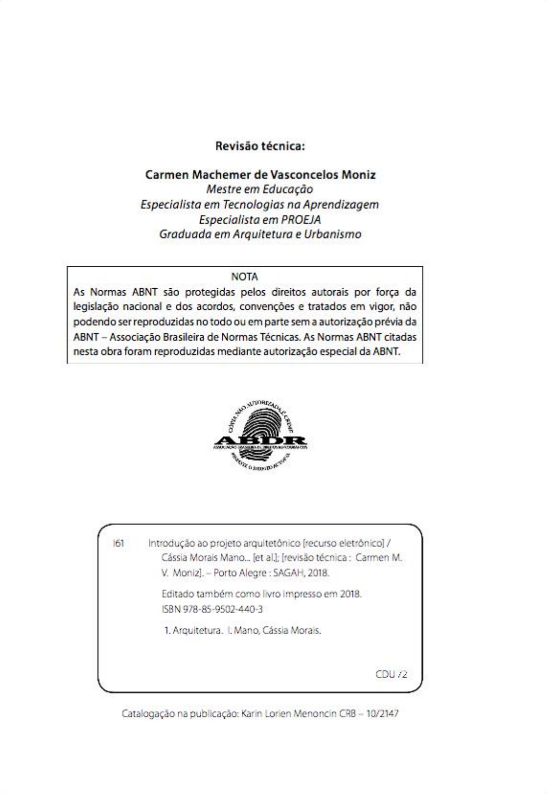 LIVRO Introdução ao projeto arquitetônico - Arquitetura e Urbanismo LIVRO Introdução ao projeto arquitetônico - Arquitetura e Urbanismo