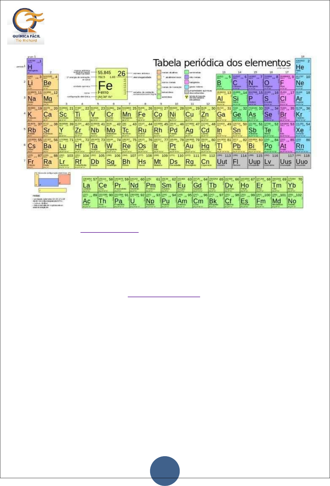Simbolo Da Tabela Periodica De Telurio