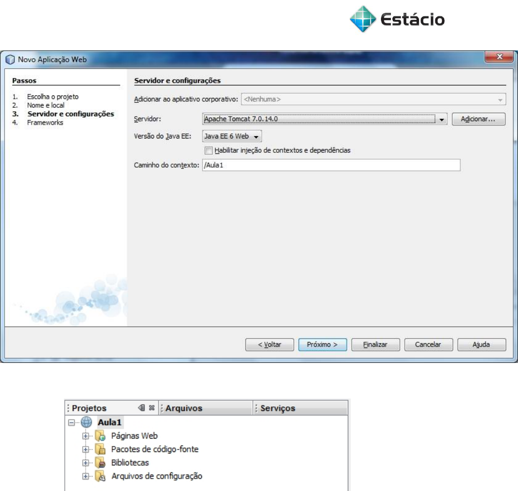 Criando uma aplicação web no NetBeans - Programação Cliente/servidor