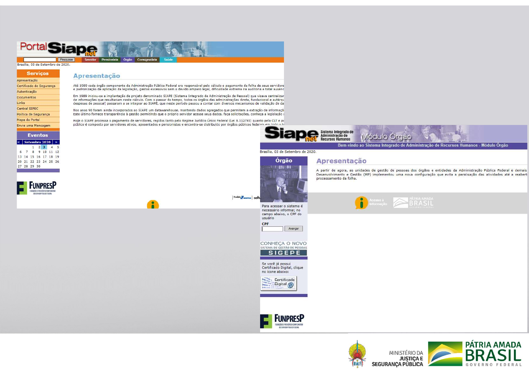 Manual Básico do SIAPE - Administração