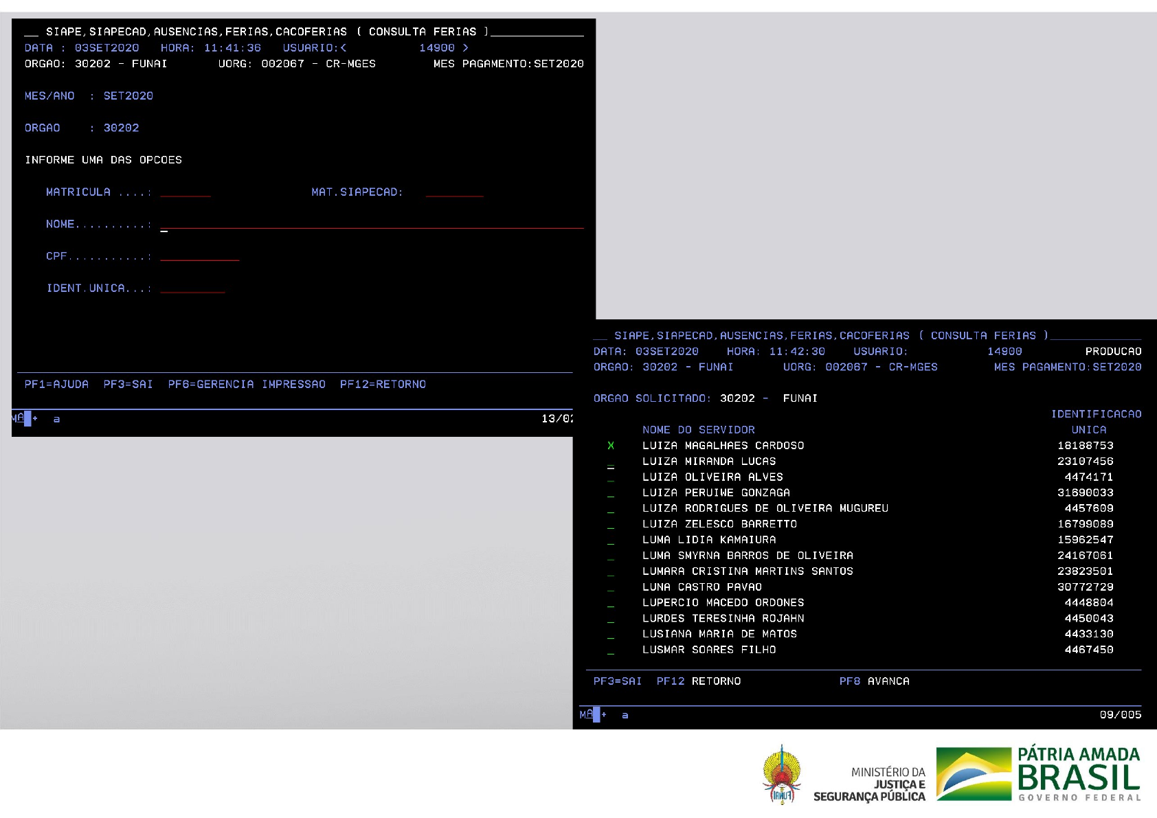 Manual Básico do SIAPE - Administração