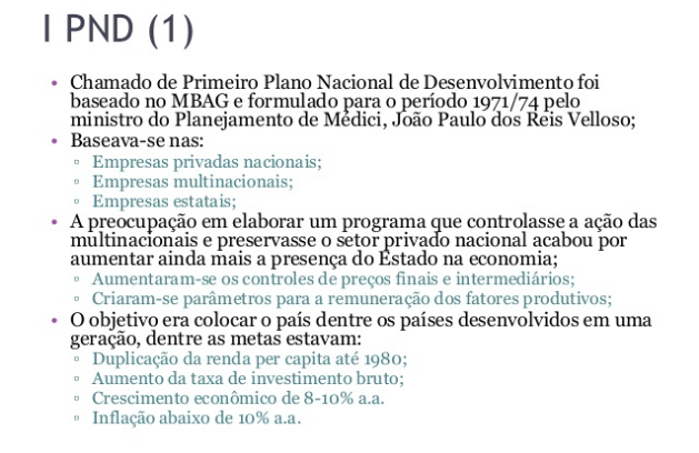 I PND 1 - Economia e Teoria da Economia