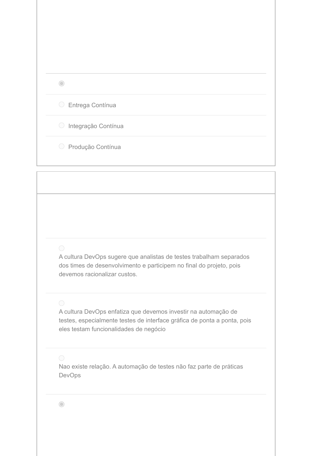 Grátis: Atividade Objetiva 03 15 - Cultura e Práticas DevOps (2022 ...