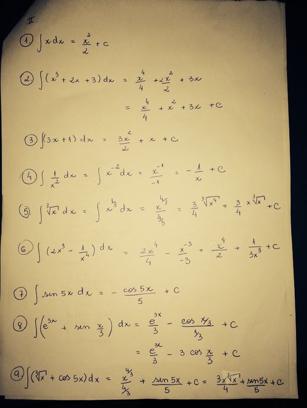EXERCICIOS RESOLVIDOS CALCULO 1 - Cálculo I