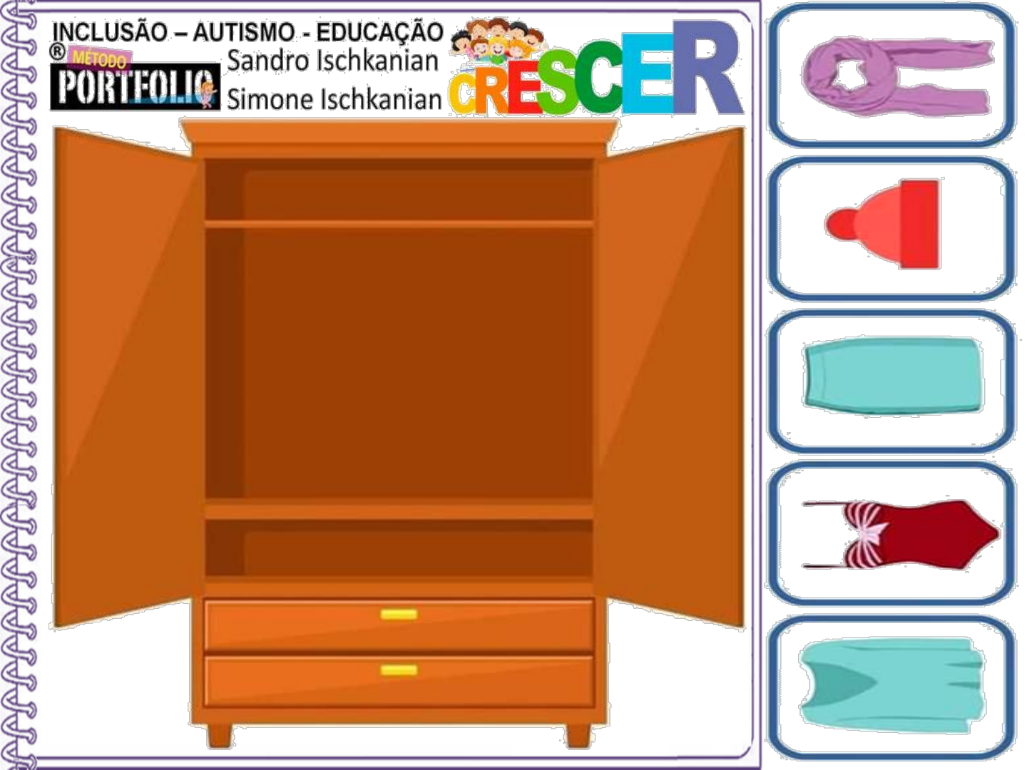 ATIVIDADES DO GUARDA ROUPAS 8A 2021 - Pedagogia