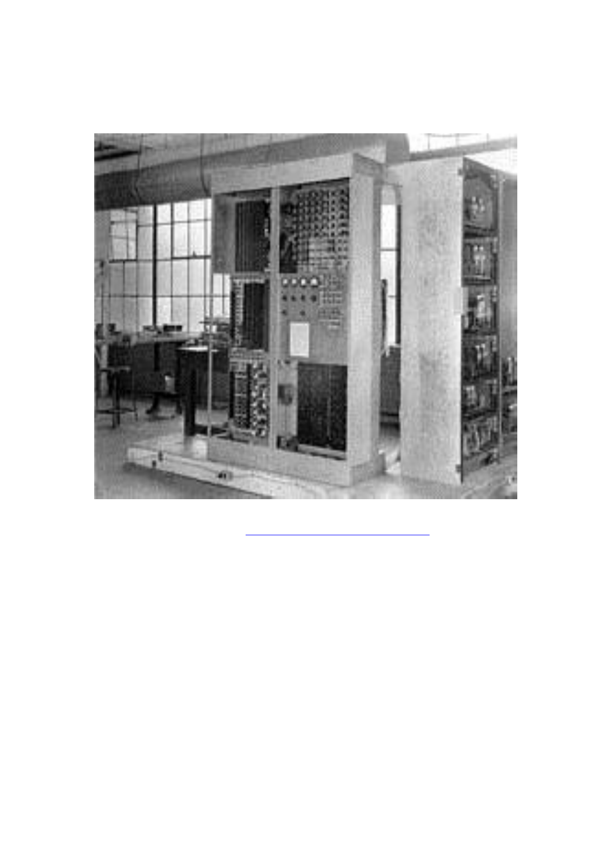 Computador Edvac Evolución De Las Computadoras | Conjunto De Fichas