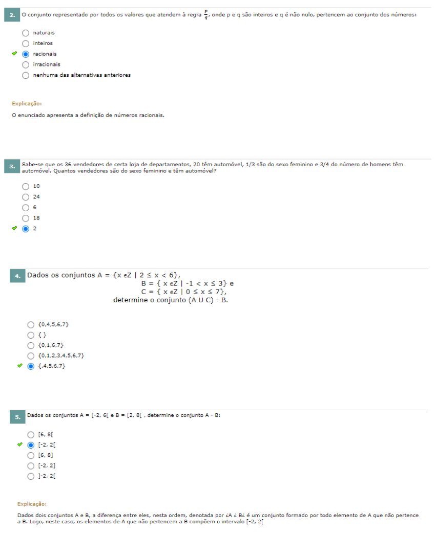MATEMÁTICA COMPUTACIONAL TESTE 1 - Matemática Computacional
