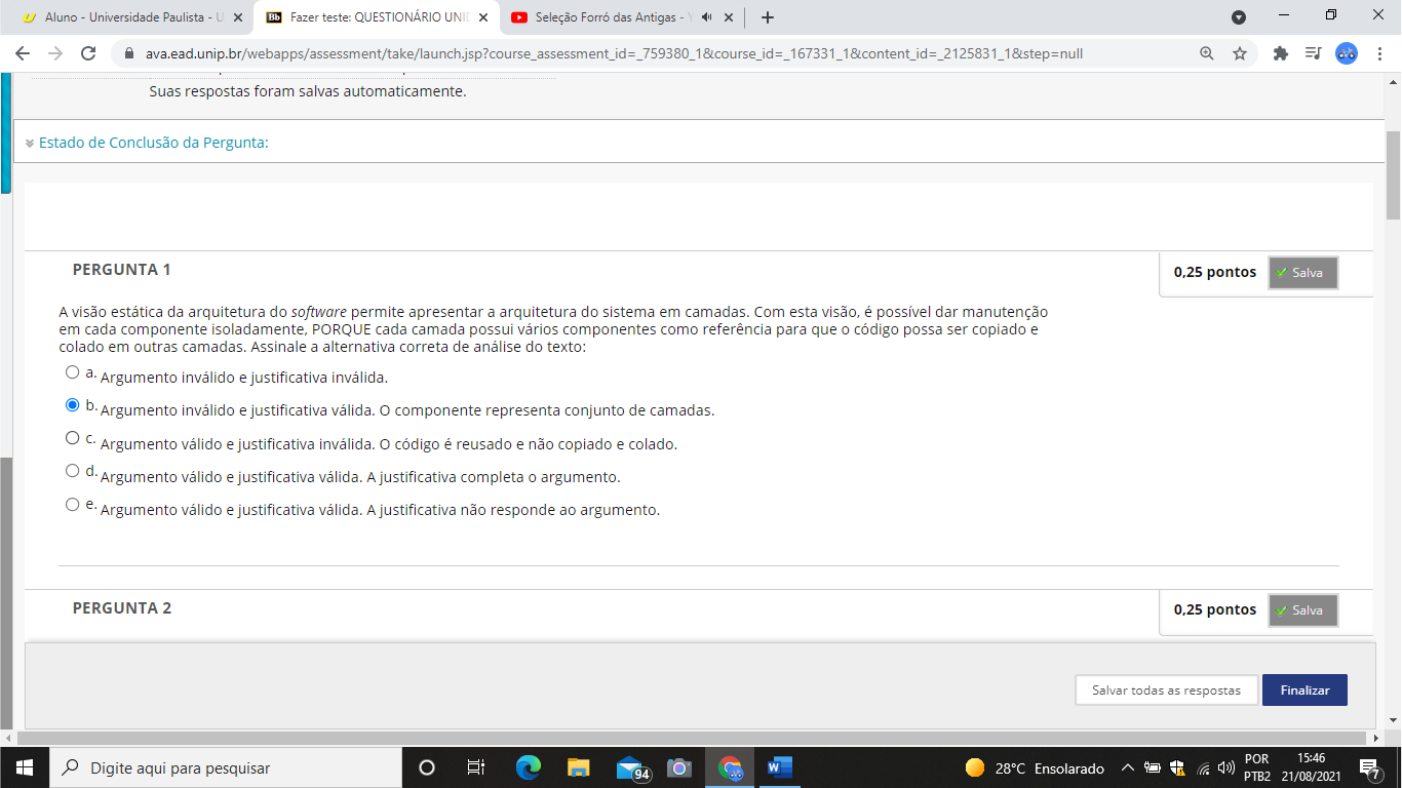 Projeto de sistemas orientado a obejeto uni. 3 - Copia - Análise e ...