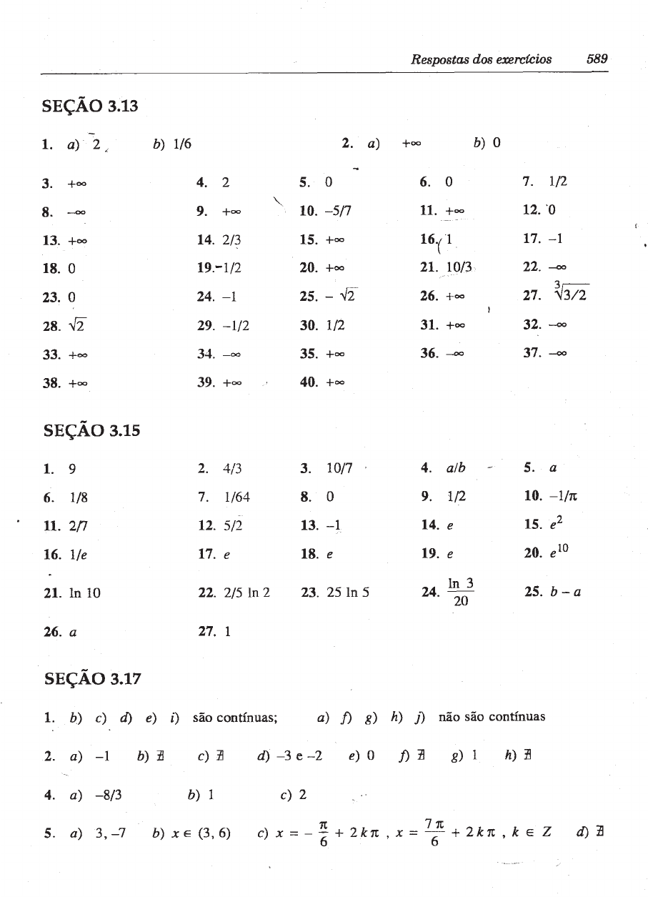 respostas cap3 - Cálculo I