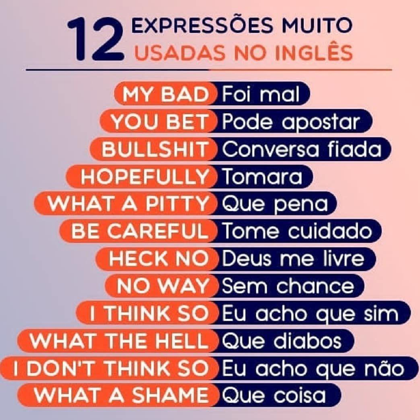 dicas de ingles - Inglês