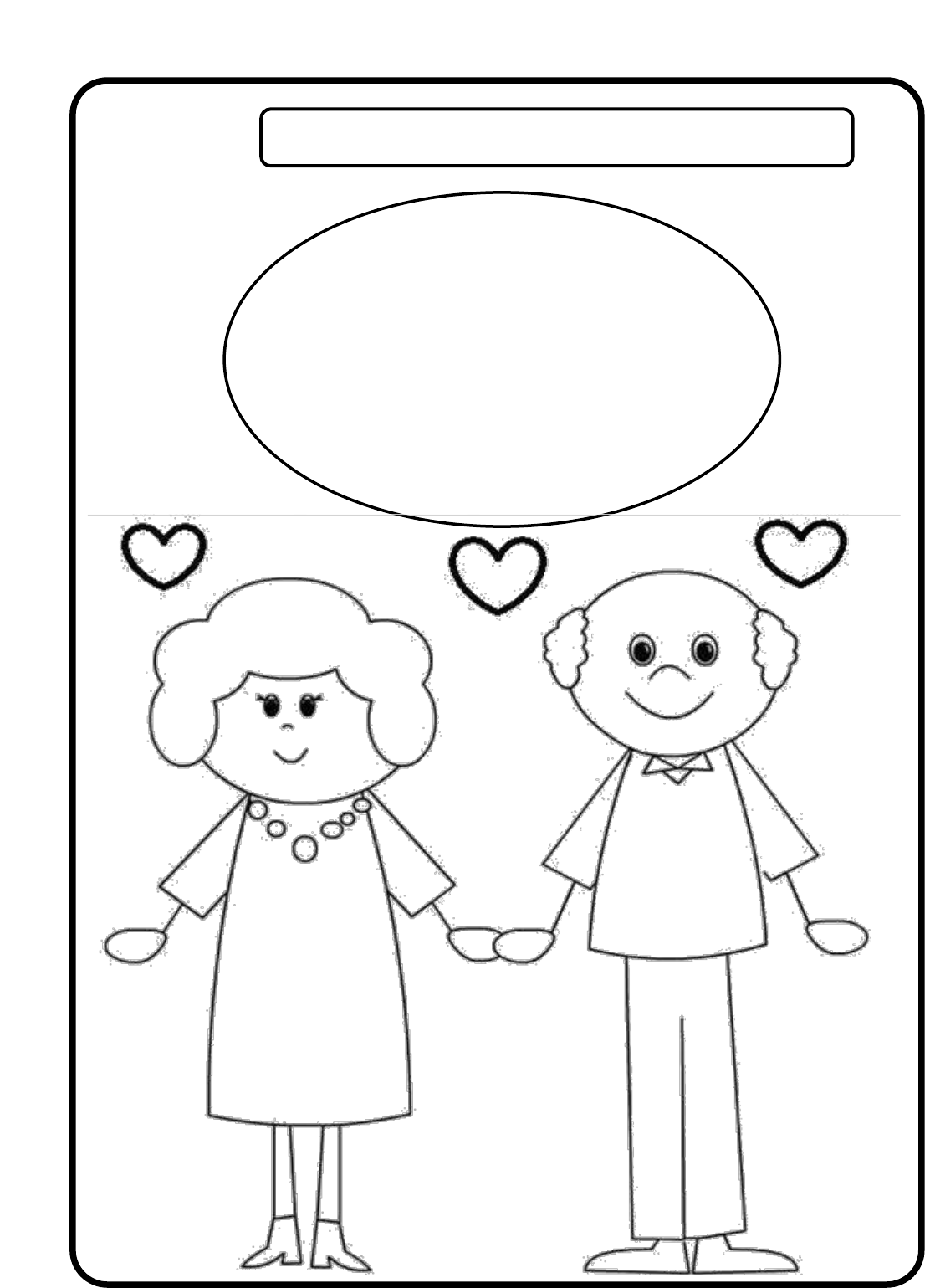 Desenhos Para Colorir Dia Dos Avos Desenho De Avó Contando Histórias