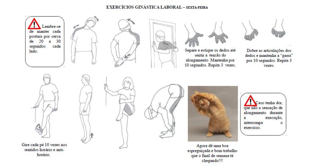 Ginástica Laboral Exercícios 5 Ginastica Laboral E Ergonomia 2031