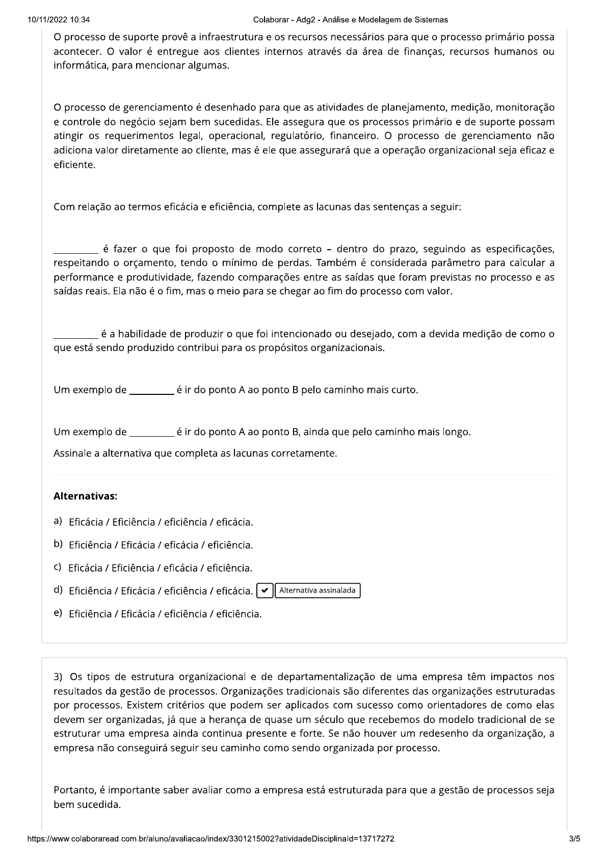 Adg2 - Análise e Modelagem de Sistemas - Analise e Modelagem de Sistemas I Adg2 - Análise e Modelagem de Sistemas - Analise e Modelagem de Sistemas I