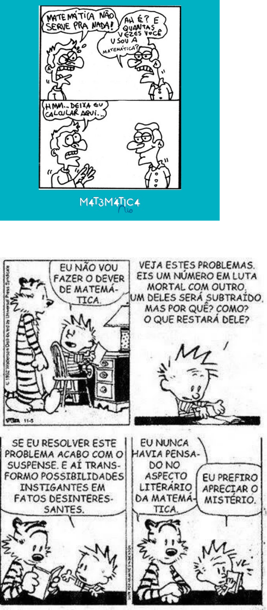 Tirinhas matemáticas - Matemática