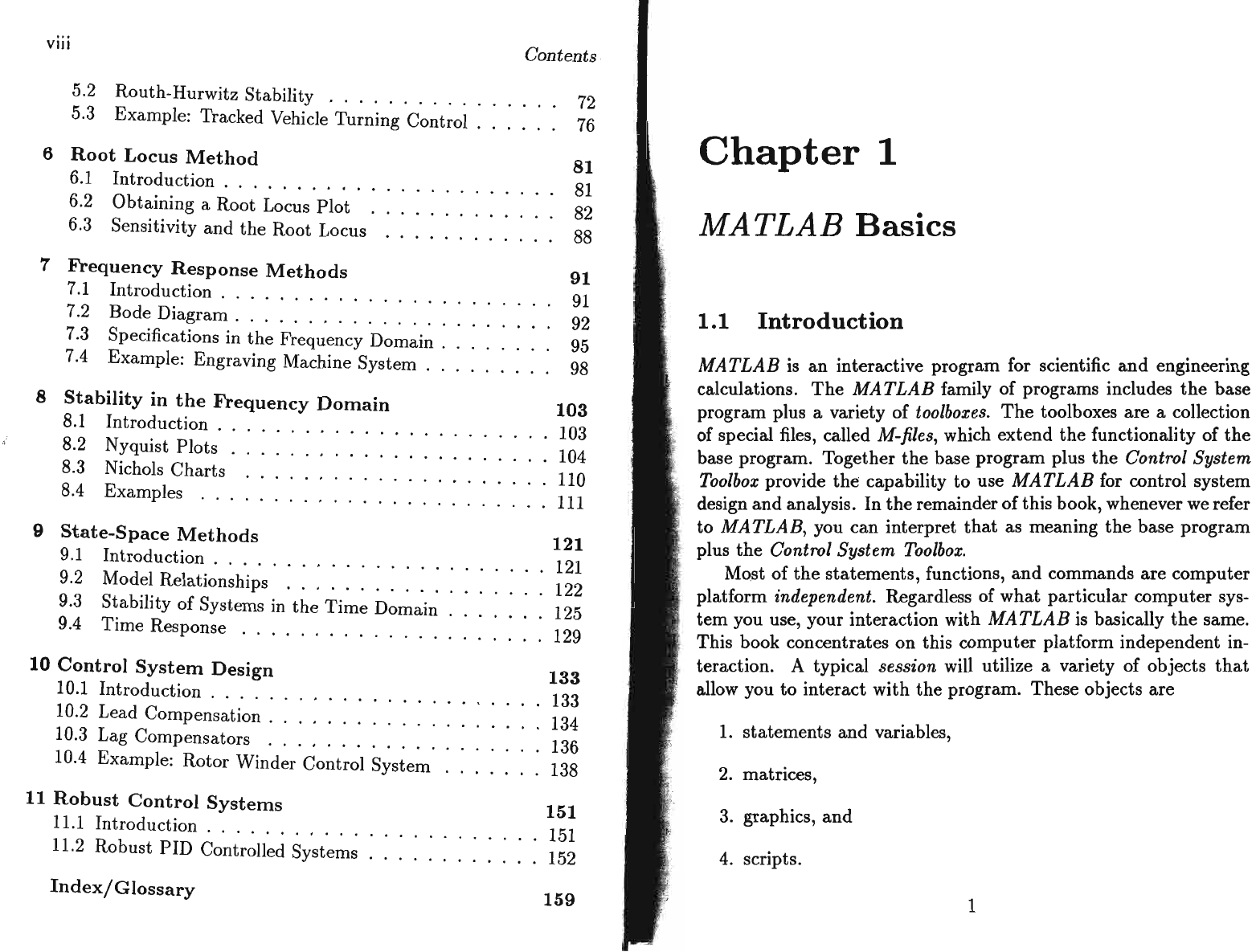 Modern Control Systems Analysis And Design Using Matlab Matlab