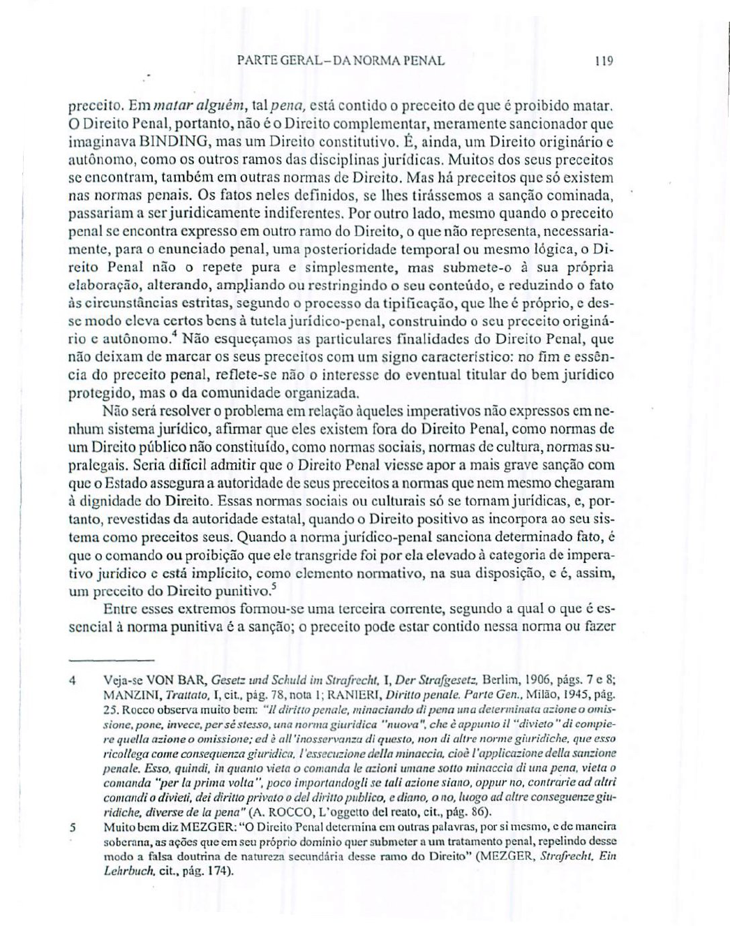 TEXTO 5 Aníbal Bruno Norma penal - Direito Penal I