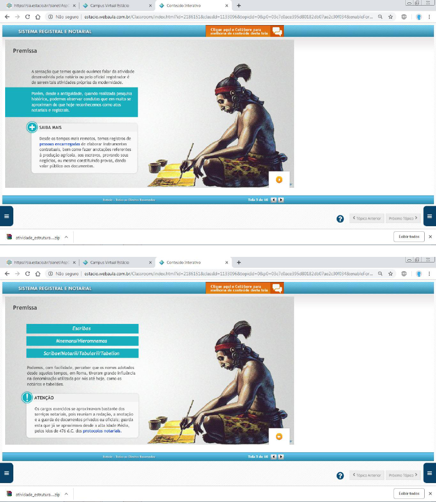 01 SISTEMA REGISTRAL E NOTARIAL Conteúdo - Sistema Registral e Notarial