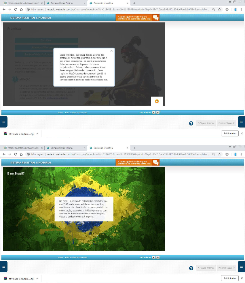 01 SISTEMA REGISTRAL E NOTARIAL Conteúdo - Sistema Registral e Notarial
