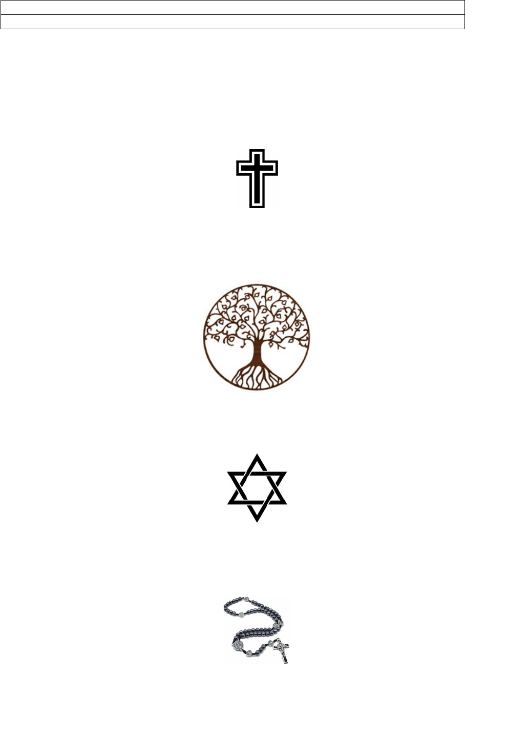 Diferentes Simbolos Religiosos E Seus Significados