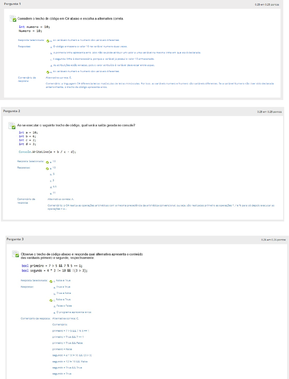 2 Aula ProgramaÇÃo Orientada A Objetos I QuestionÁrio Ii Programação Orientada A Objetos