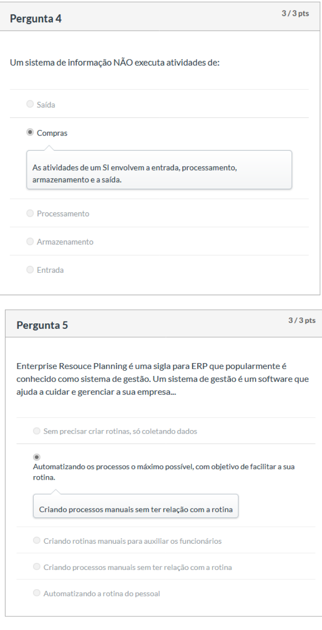 Prova Ssistema Informação - Sistemas de Informação